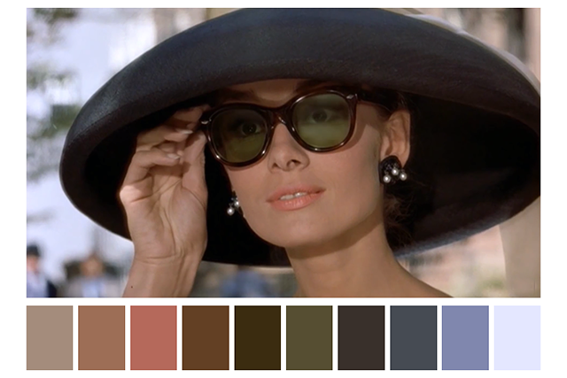 The Color Palettes of Iconic Film Scenes